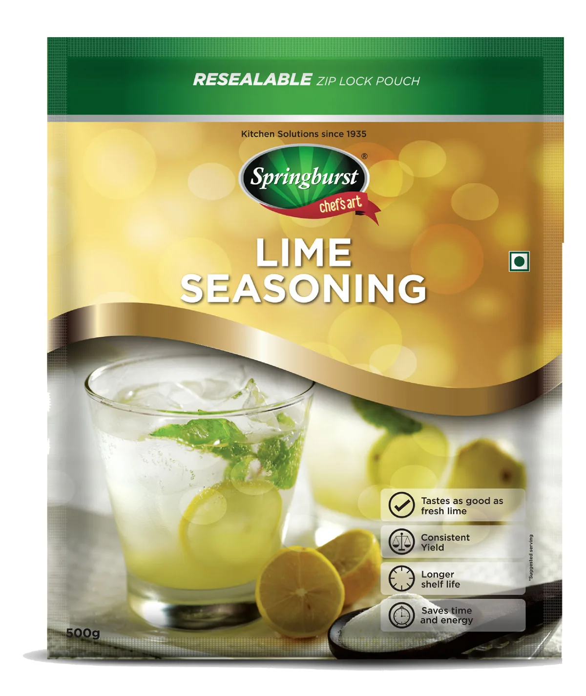 Buy Springburst Lime Seasoning, 500gm Online | FSIPL