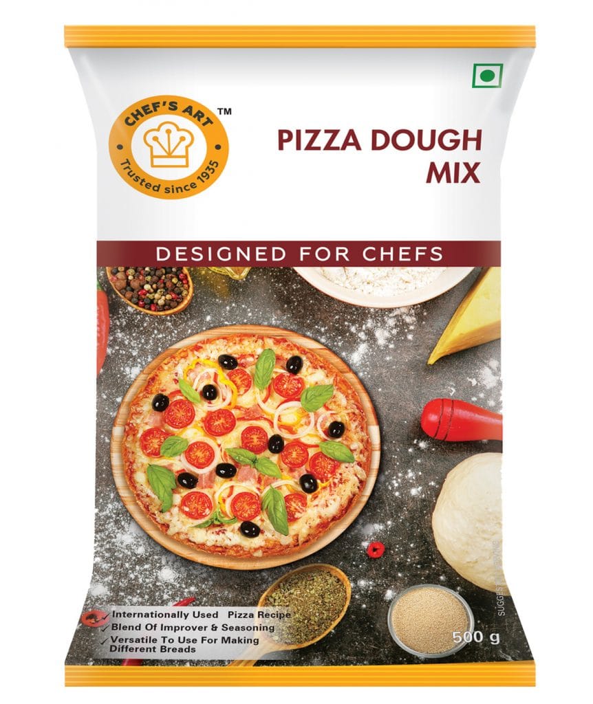 Buy Chef’s Art Pizza Dough Mix, 500gm Online | FSIPL