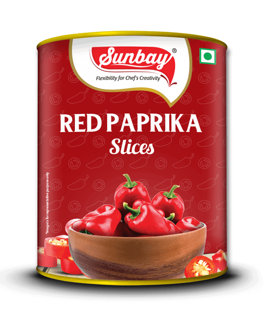 Buy Sunbay Red Paprika Slices, 3Kg Online | FSIPL