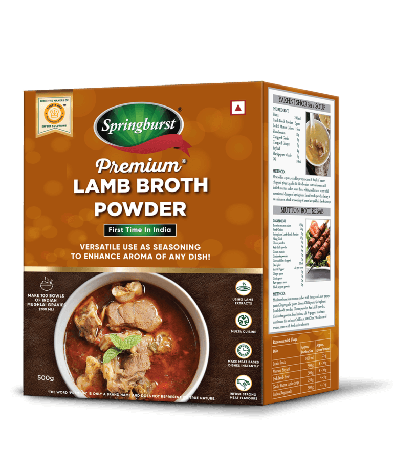 Buy Chef’s Art Premium Lamb Broth Powder, 500gm | FSIPL